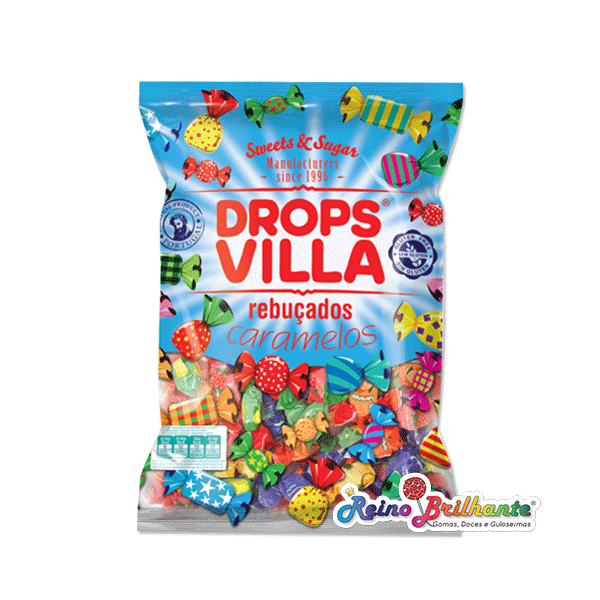 Reino Brilhante - Caramelos Fruta Drops Villa 900g** - Rebuçados ...