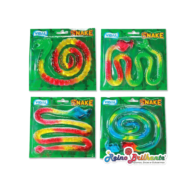 Reino Brilhante - Snake Jelly Vidal 11 un - Brinquedos / Sprays - Diversos